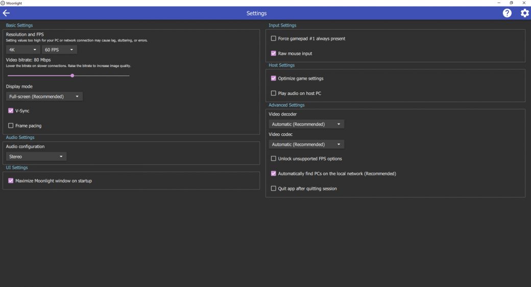 Maximum Settings Cloud Gaming – Dedicated PC Game Streaming